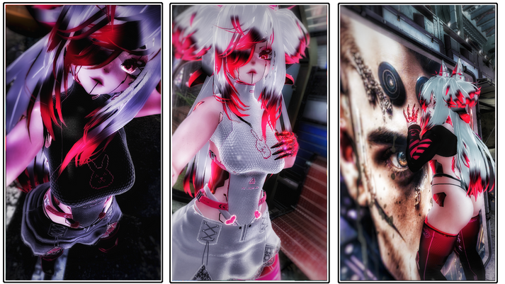 ╭┈ヾCyber Blankie, The Cyborg Bunny 🎧 🐇 – DippinDotty